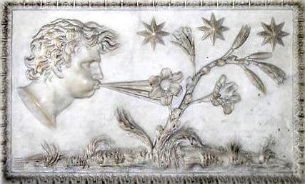 Éole, Dieu des vents et Dionysos, Dieu de la vigne, du vin et de ses excès